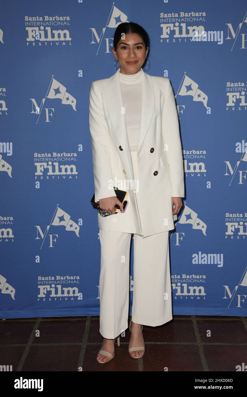 Santa Barbara, USA. 10th Mar, 2022. Sasha Nakhai attends the Maltin ...