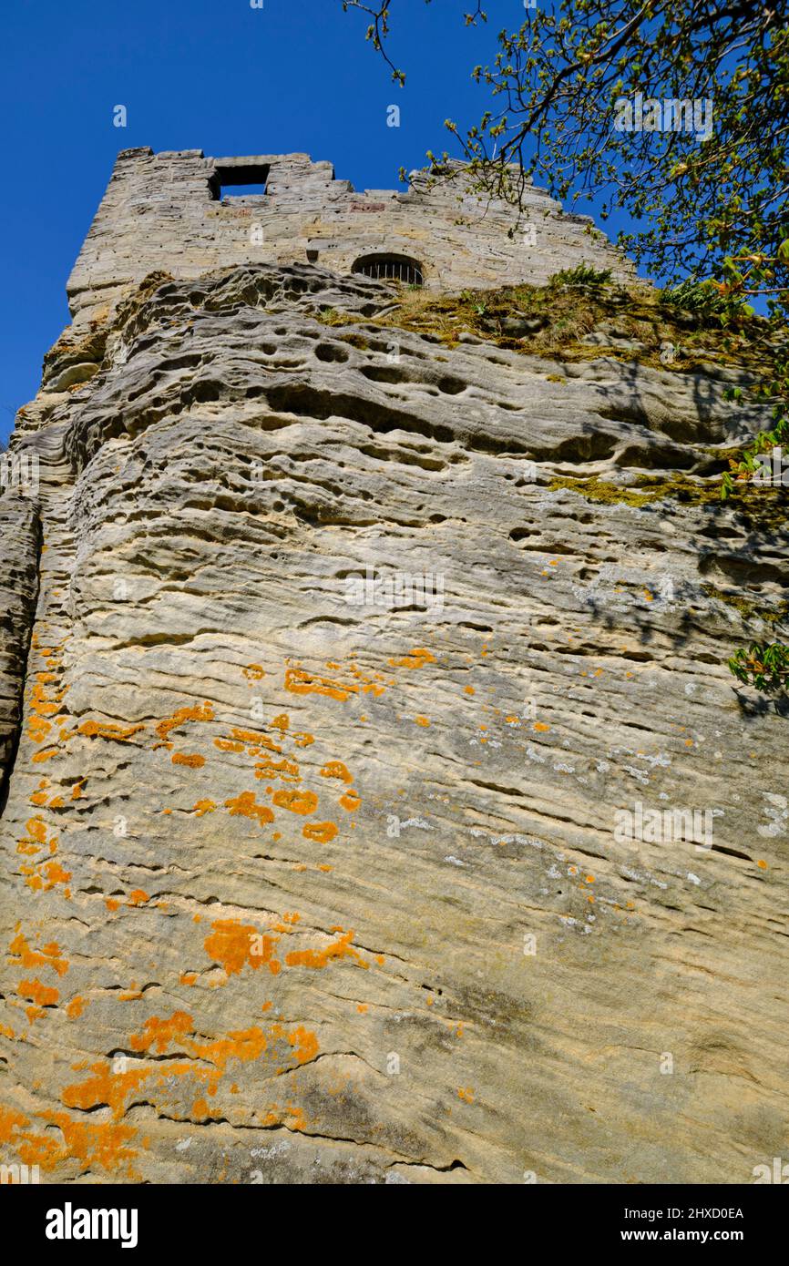 Altenstein Ruin in Altenstein, Maroldsweisach Market, Hassberge Nature ...