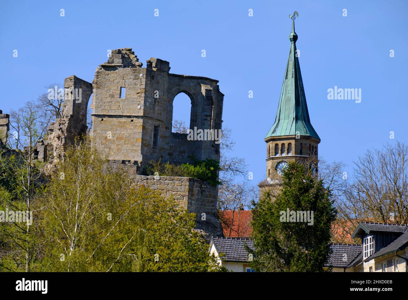 Altenstein Ruin in Altenstein, Maroldsweisach Market, Hassberge Nature ...