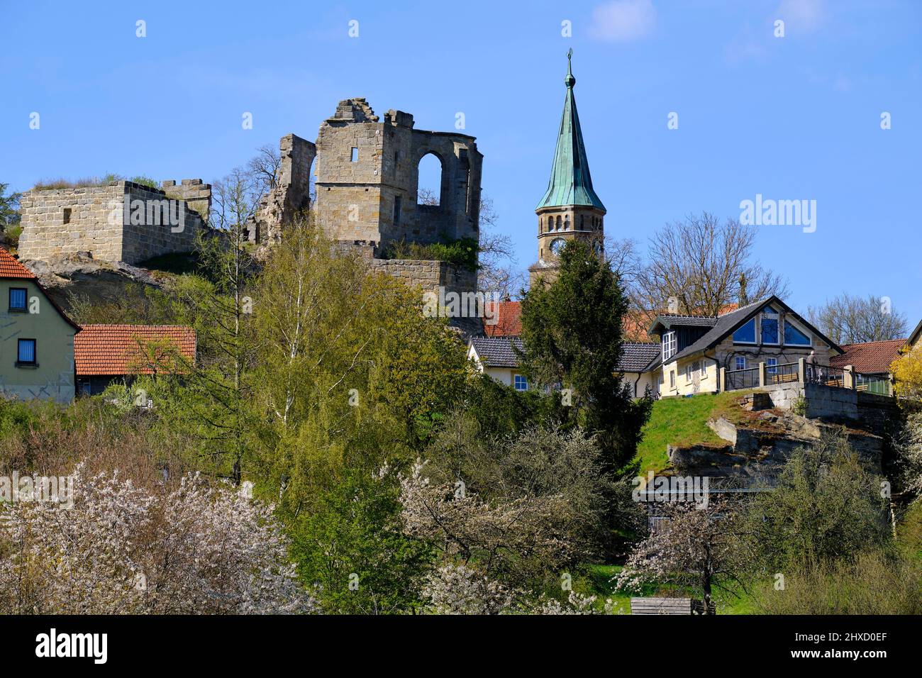 Altenstein Ruin in Altenstein, Maroldsweisach Market, Hassberge Nature ...
