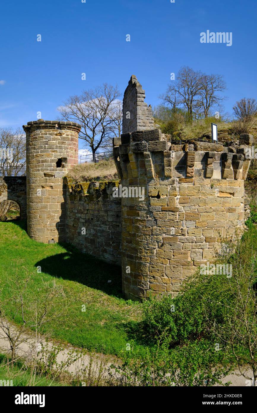 Altenstein Ruin in Altenstein, Maroldsweisach Market, Hassberge Nature ...