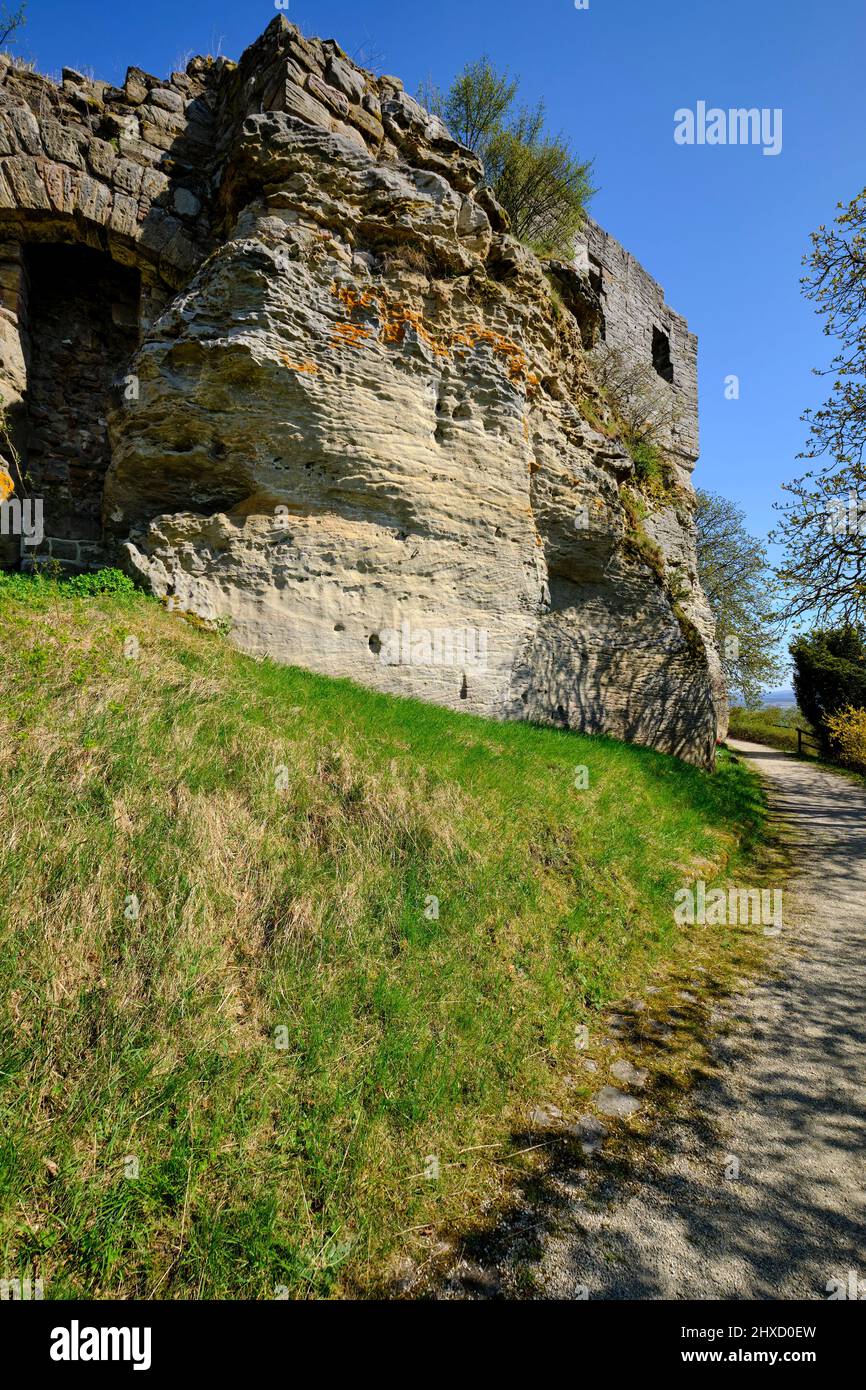 Altenstein Ruin in Altenstein, Maroldsweisach Market, Hassberge Nature ...