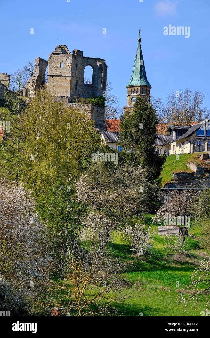 Altenstein Ruin in Altenstein, Maroldsweisach Market, Hassberge Nature ...