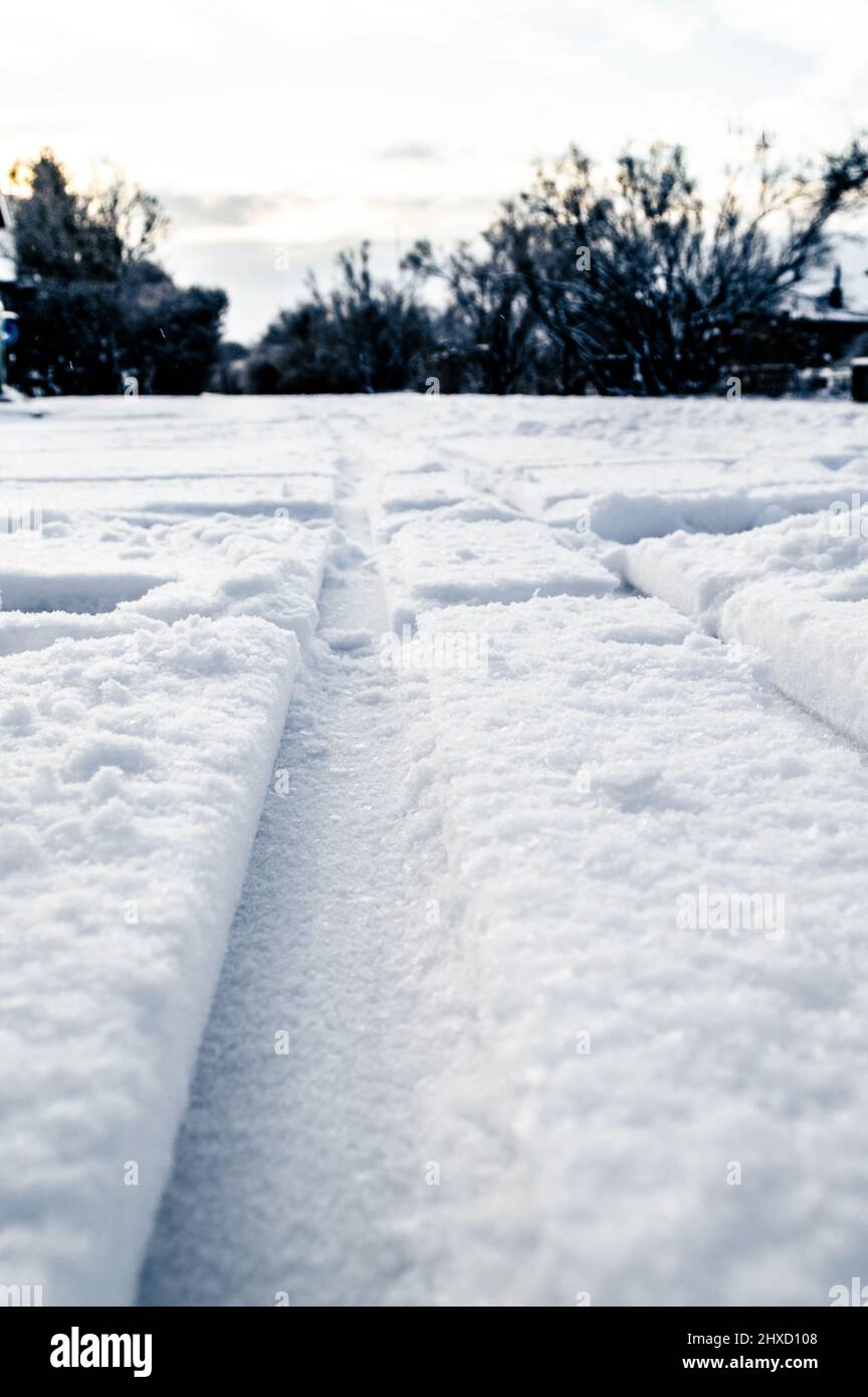 Frosty trails hi-res stock photography and images - Alamy