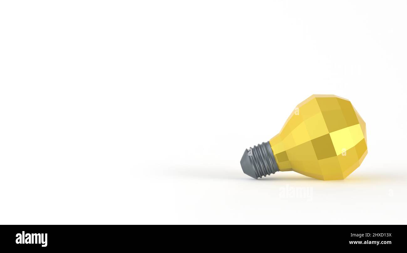 Idea smart lightbulb icon Cut Out Stock Images & Pictures - Alamy