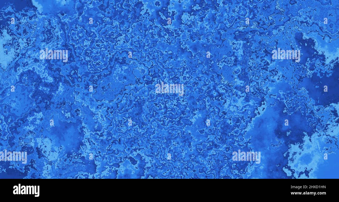 Image of background with moving blue waves Stock Photo - Alamy