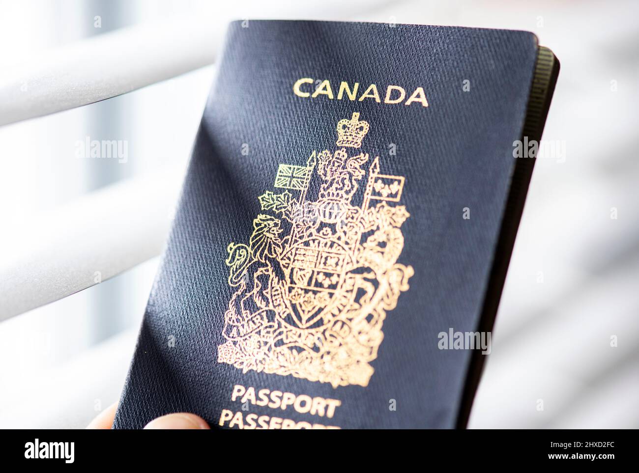A Canadian passport Stock Photo - Alamy