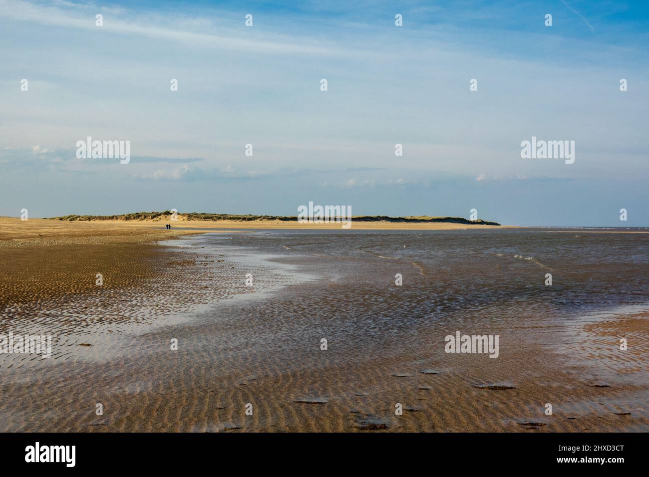 Overy Creek, Scolt Head Island, North Norfolk Stock Photo - Alamy