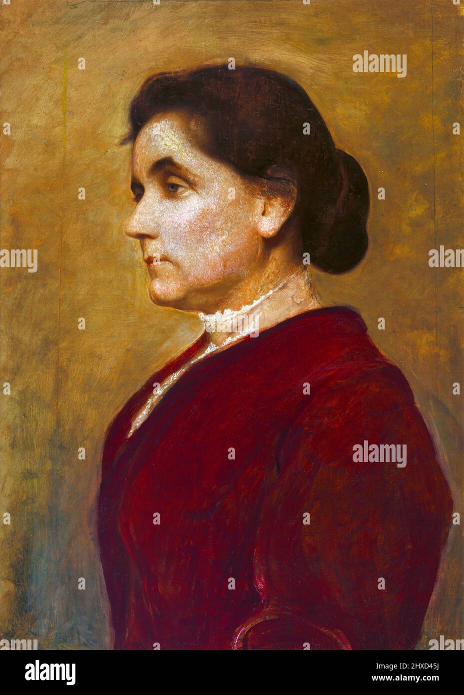 Portrait of the American social reformer and activist, Jane Addams ...