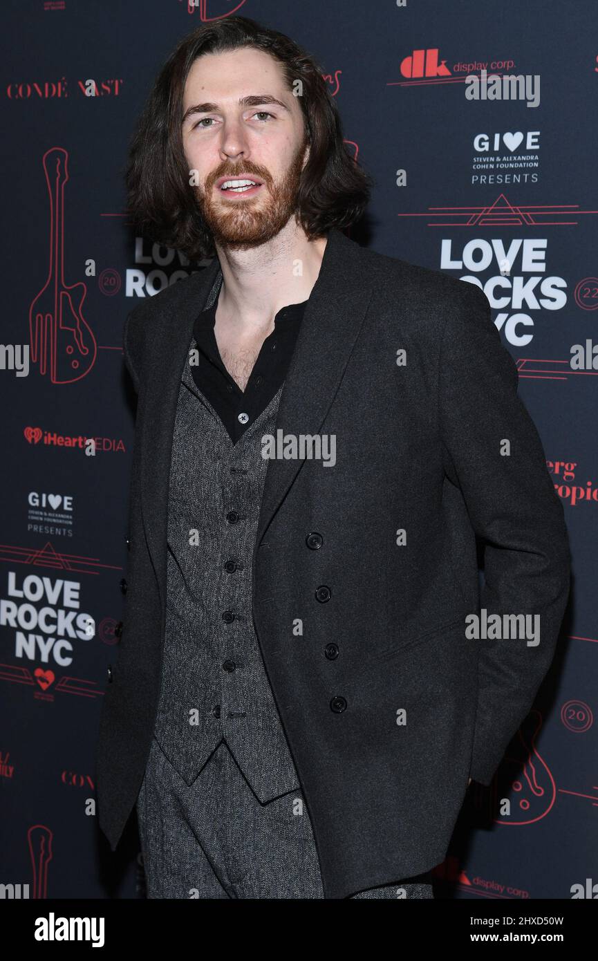Musician Hozier attends the Sixth Annual Love Rocks NYC Benefit Concert ...