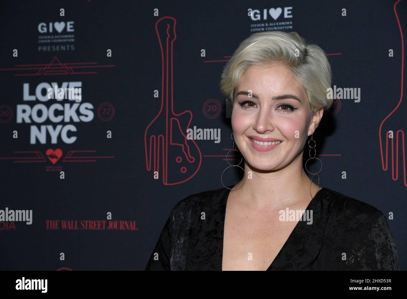 Singer Maggie Rose attends the Sixth Annual Love Rocks NYC Benefit ...