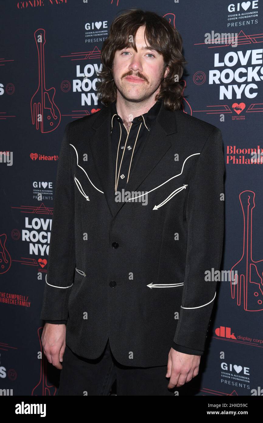 Connor Kennedy attends the Sixth Annual Love Rocks NYC Benefit Concert ...