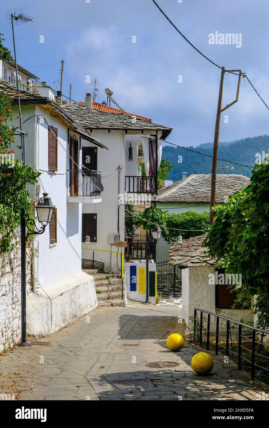 Potamia village thassos hi-res stock photography and images - Alamy