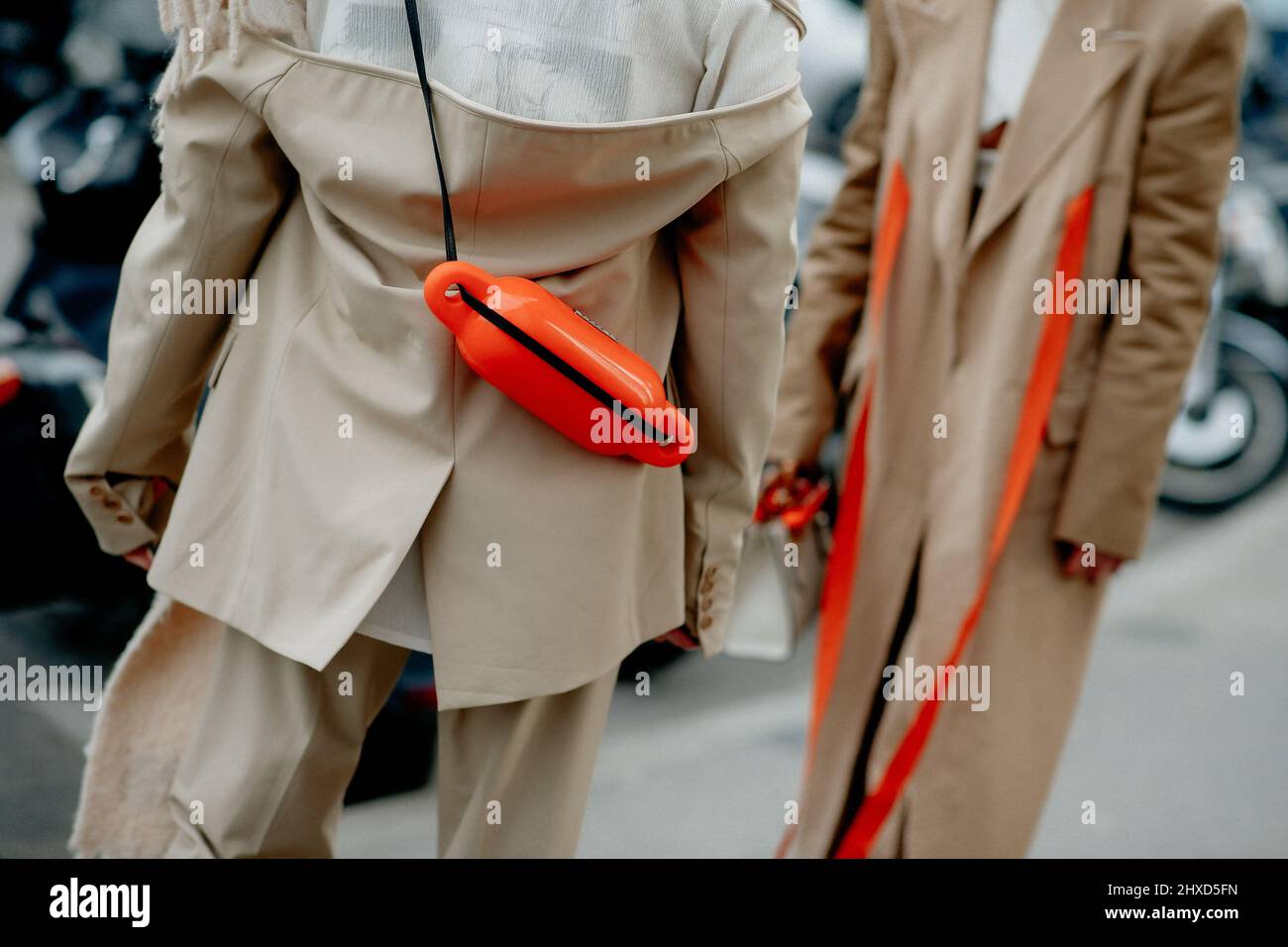 Street style, close up at Botter Fall-Winter 2022-2023 show, held at ...