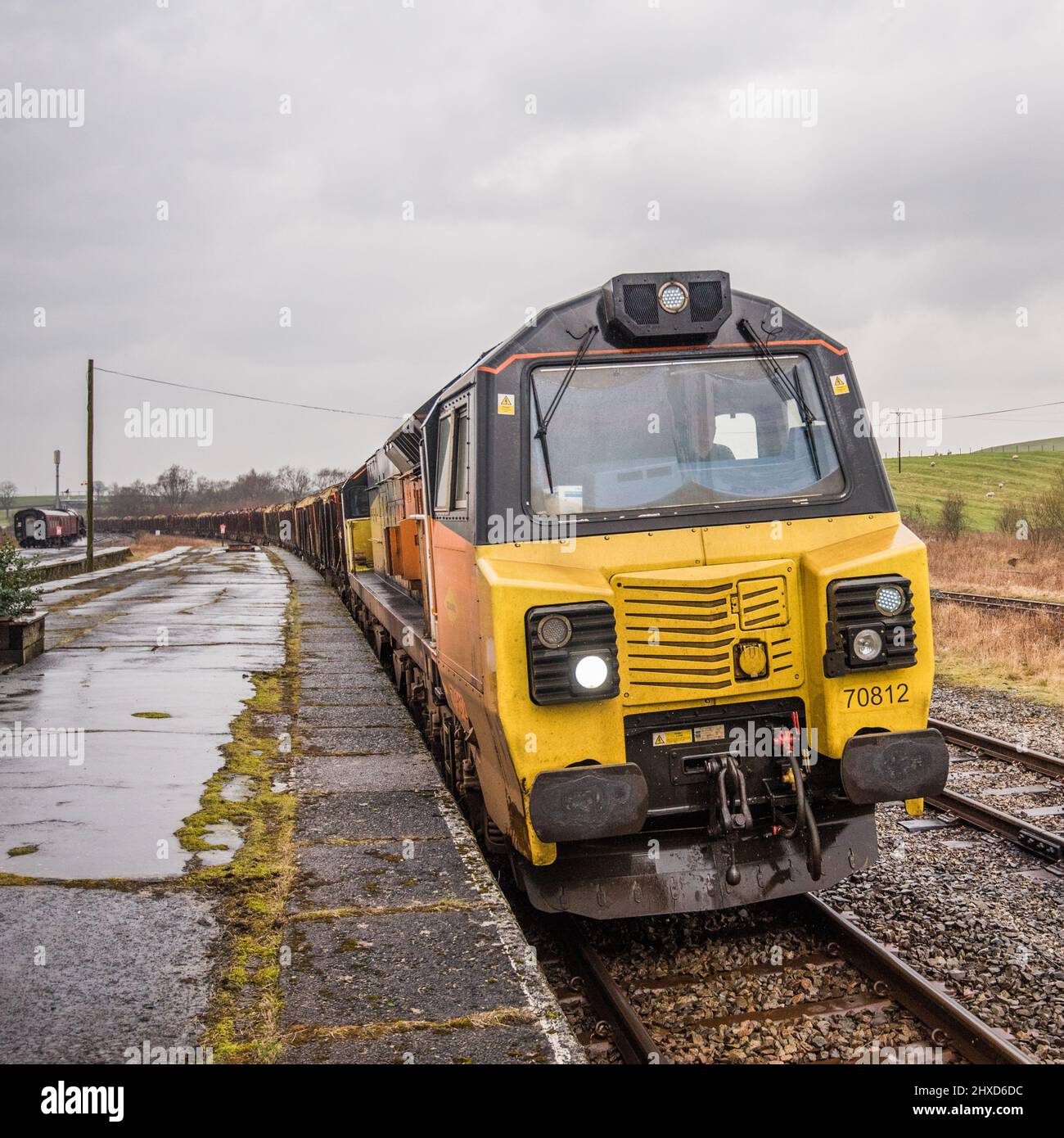 Log train hi-res stock photography and images - Alamy