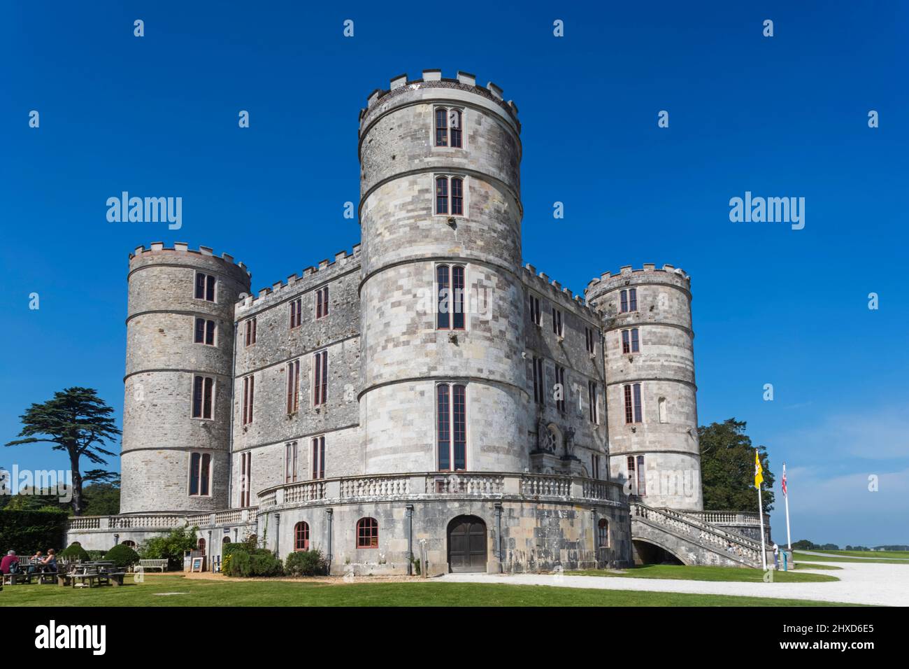 Lulworth castle hi-res stock photography and images - Alamy