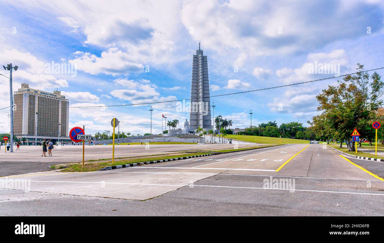 Revolution Square, formerly Civic Square, Havana, Cuba Stock Photo - Alamy
