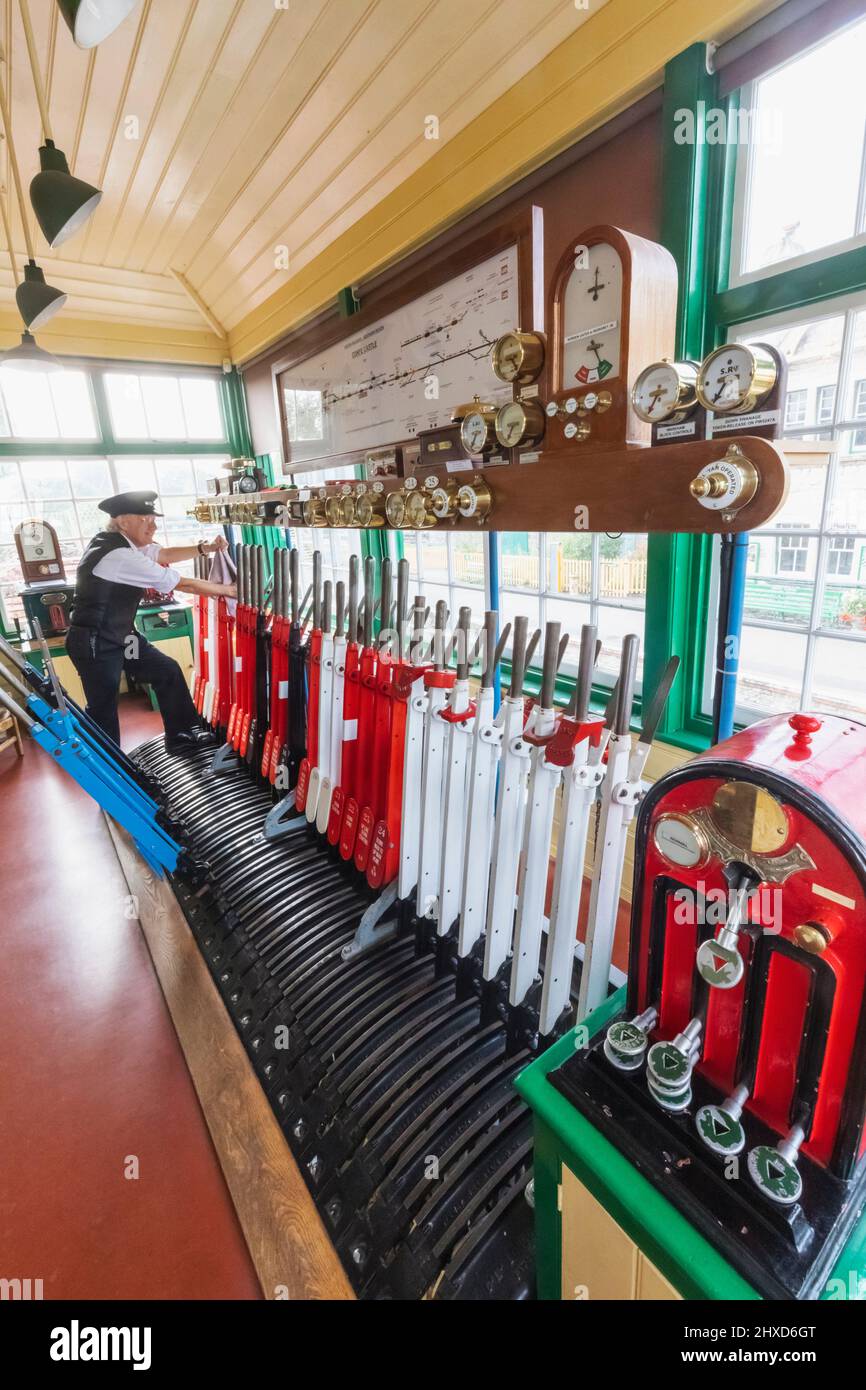 Signal box great britain hi-res stock photography and images - Alamy