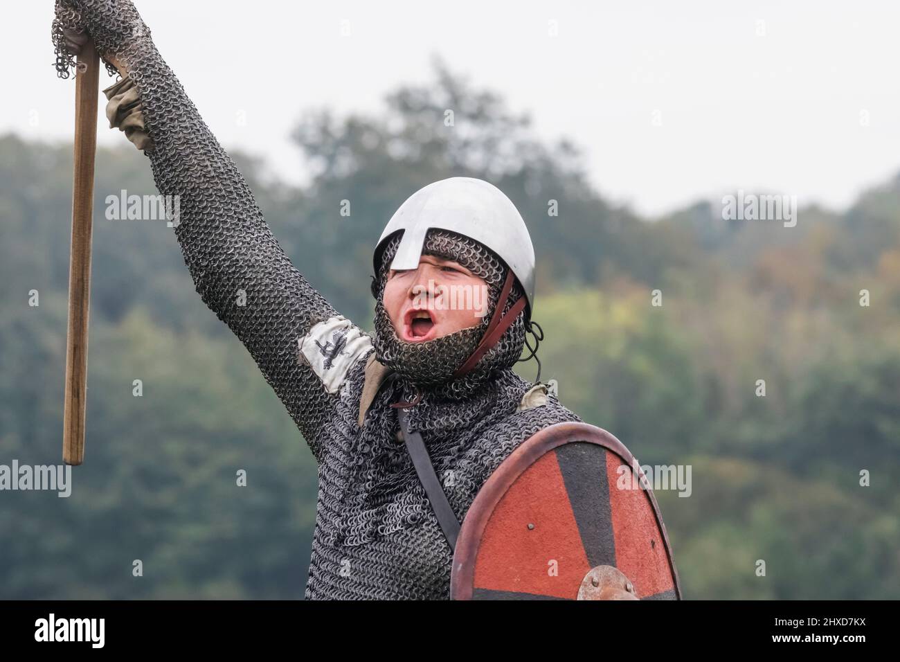 England, East Sussex, Battle, The Annual Battle of Hastings 1066 Re ...