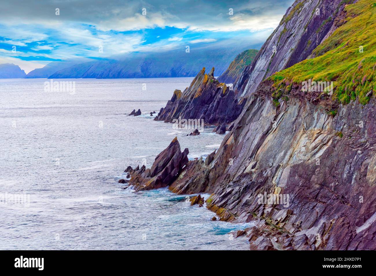 Dingel cliff, Dingle peninsula, cliff, Ireland Stock Photo - Alamy