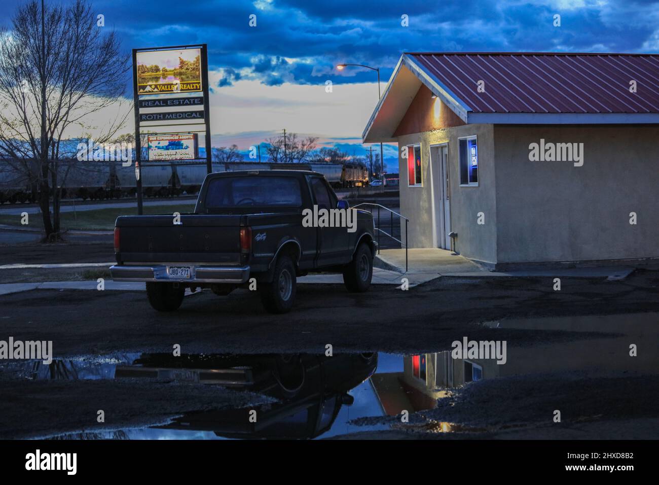 Alamosa in the San Luis Valley, Colorado Stock Photo - Alamy