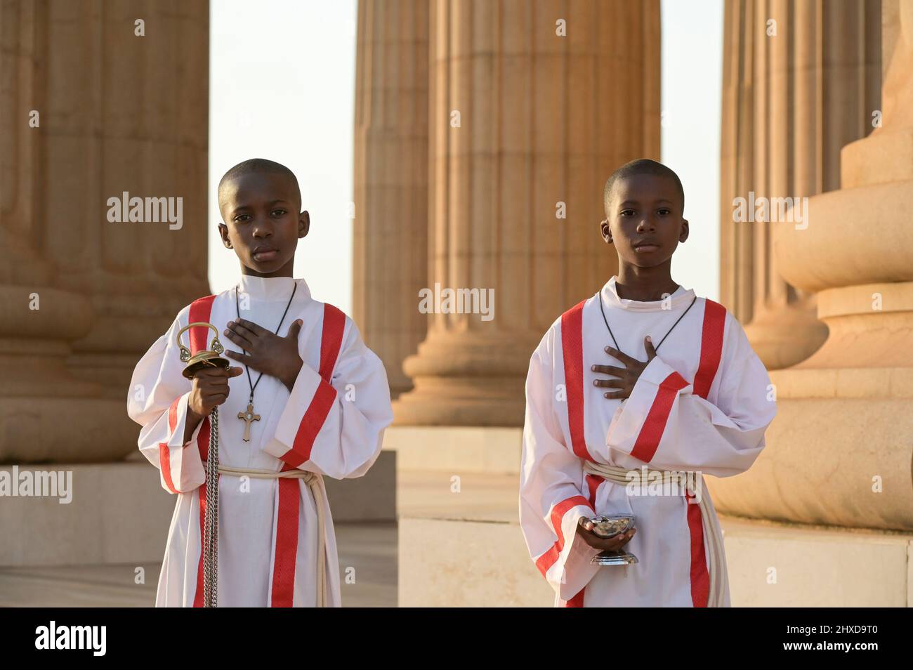 IVORY COAST, Yamoussoukro, Religion, christian faith, roman catholic ...