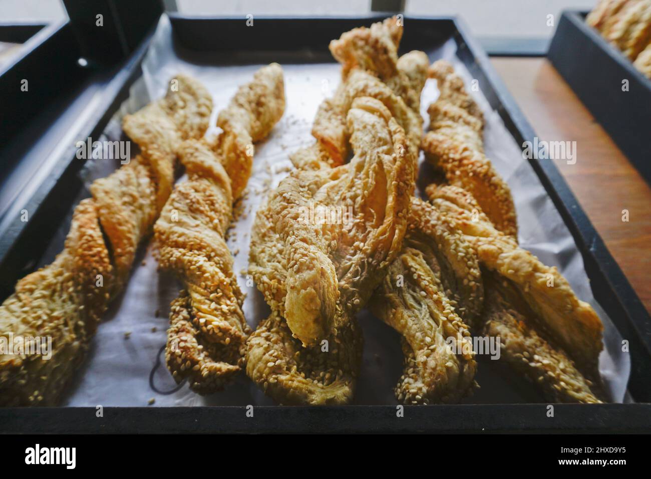 Palitos hierbas in woman owned artisanal bread shop, L'Artisa, in hip ...