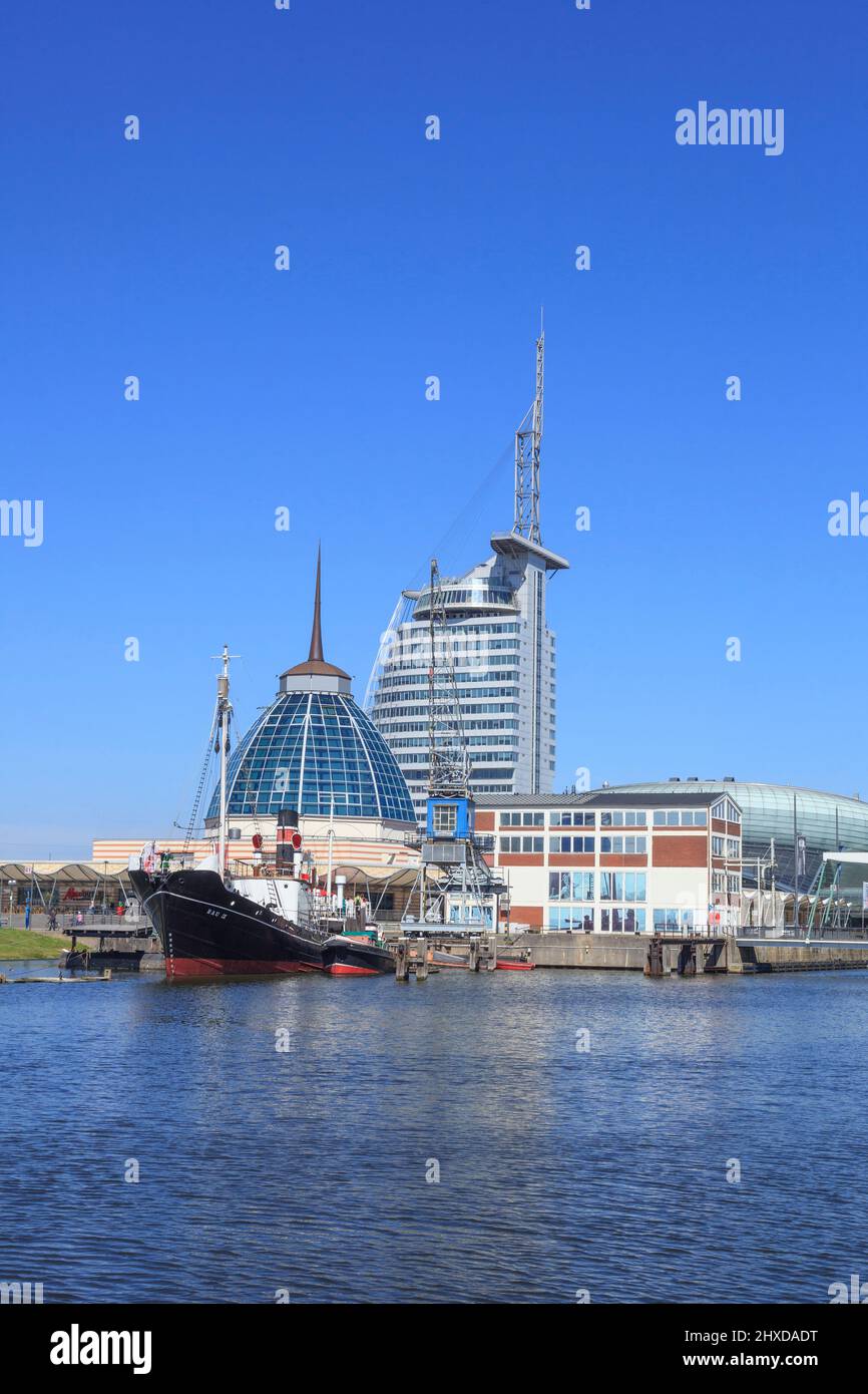 German Maritime Museum with museum ships, Klimahaus, Atlantic Sail City ...