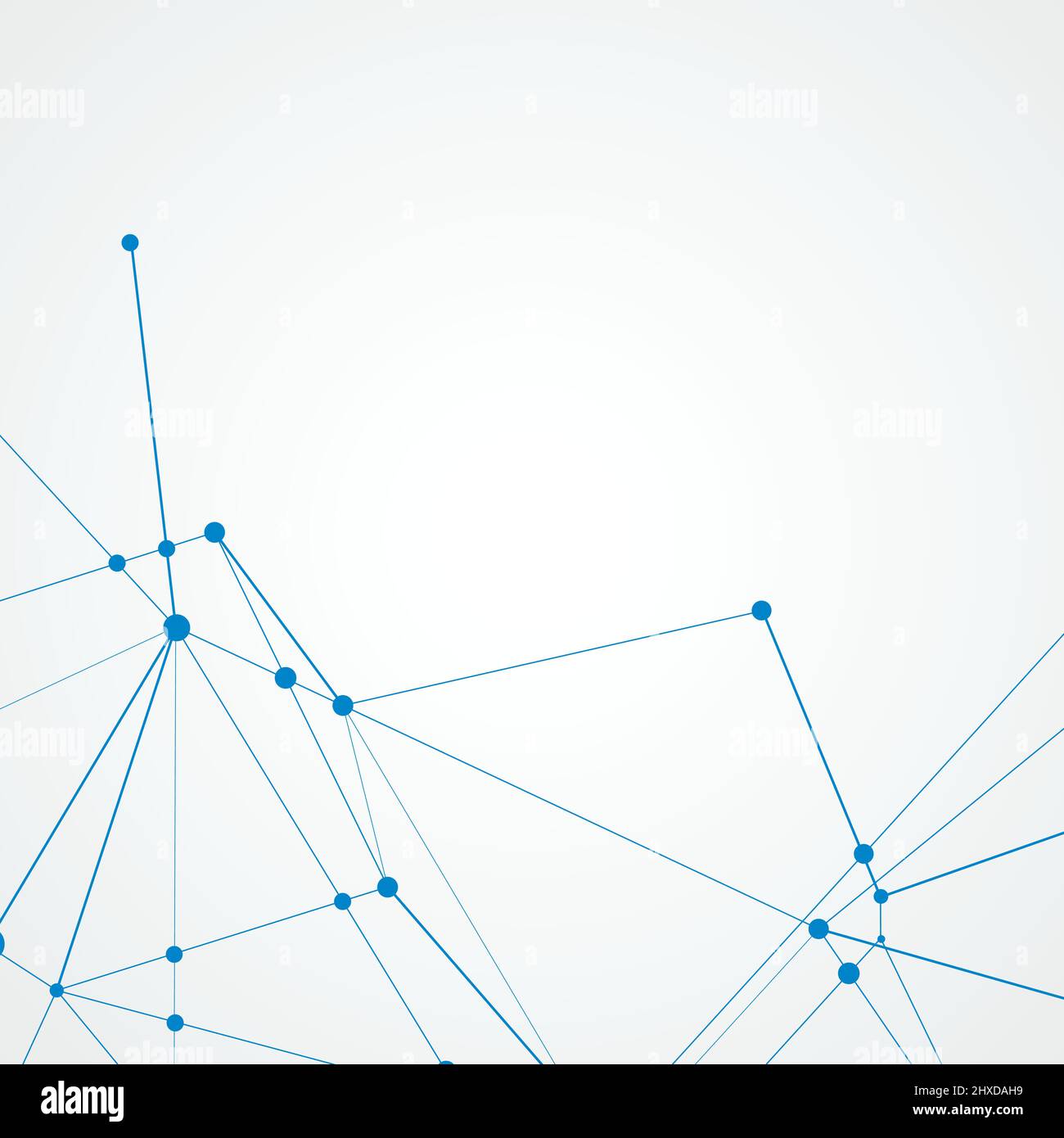 Abstract molecular polygonal background with connect dots and lines Stock Vector Image & Art - Alamy