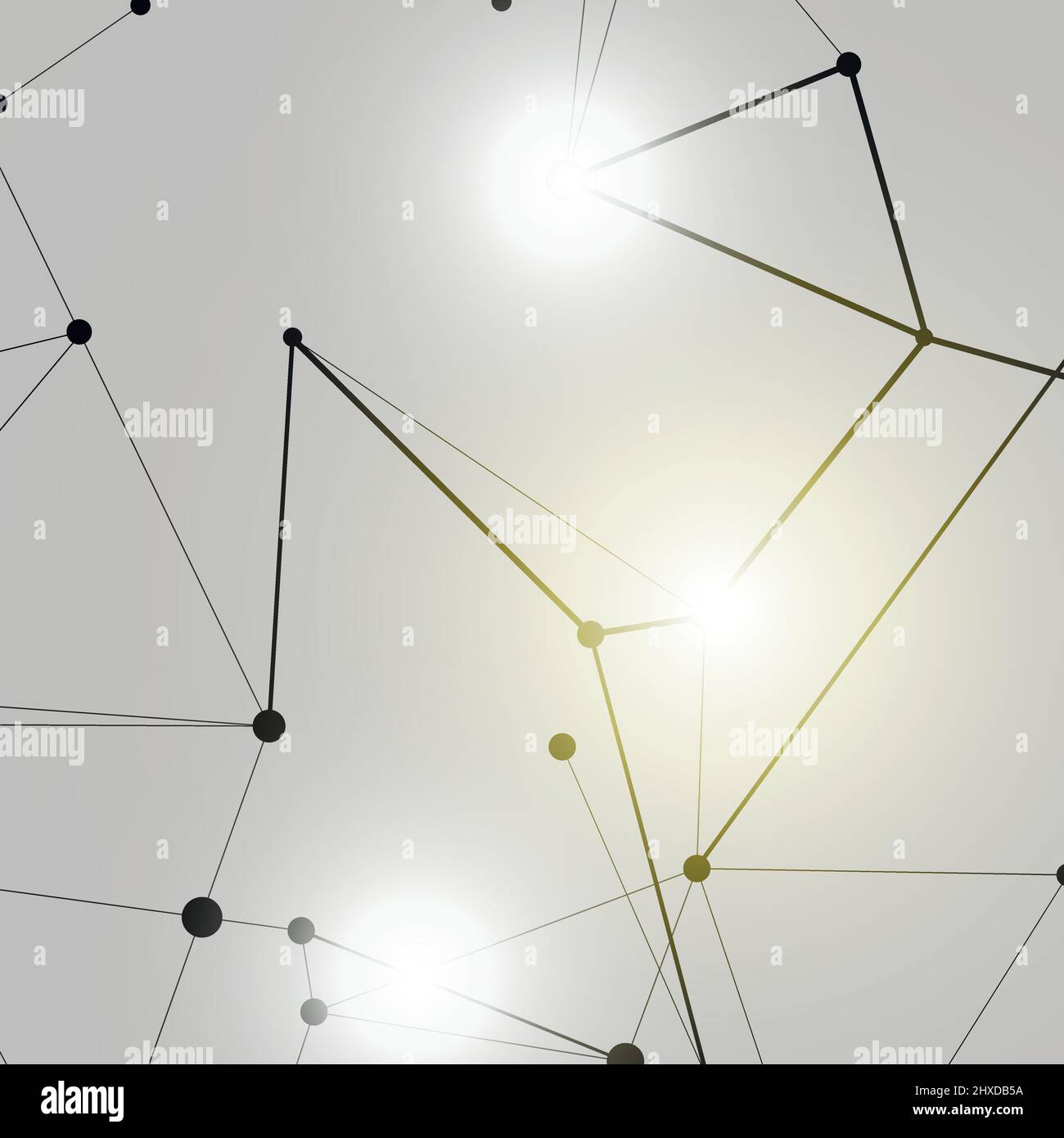Vector abstract technology molecular structures and geometric graphic ...