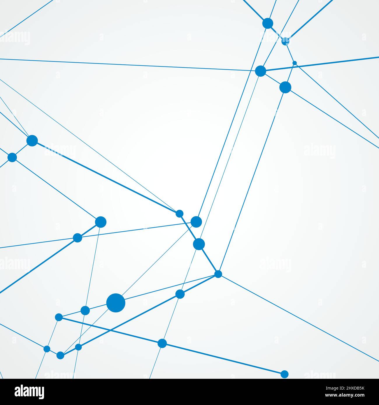 Line art connect dots or collection on white background. Abstract ...