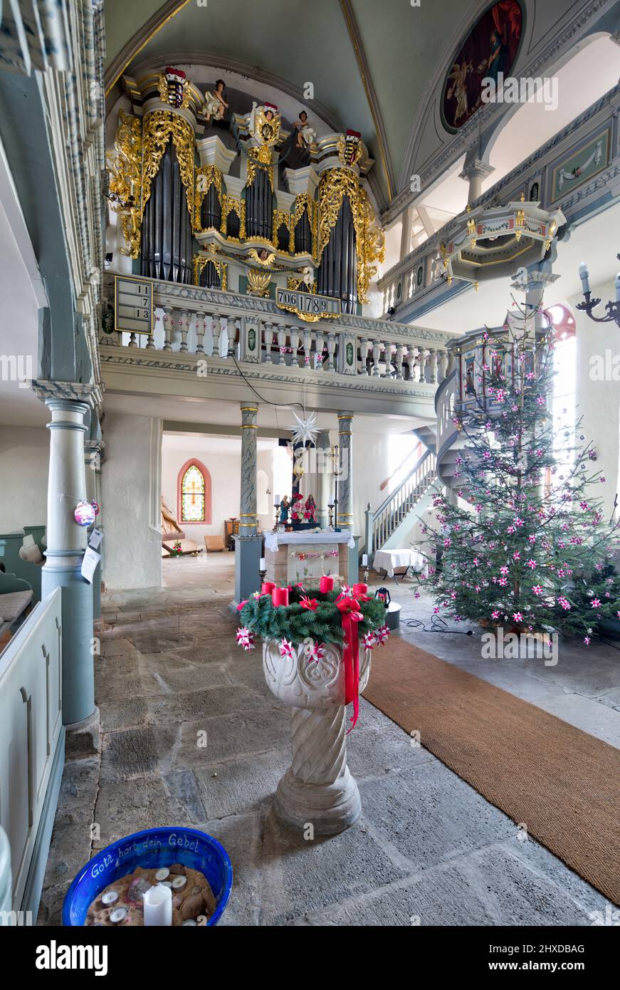 Trinitatis church interior altar hi-res stock photography and images ...