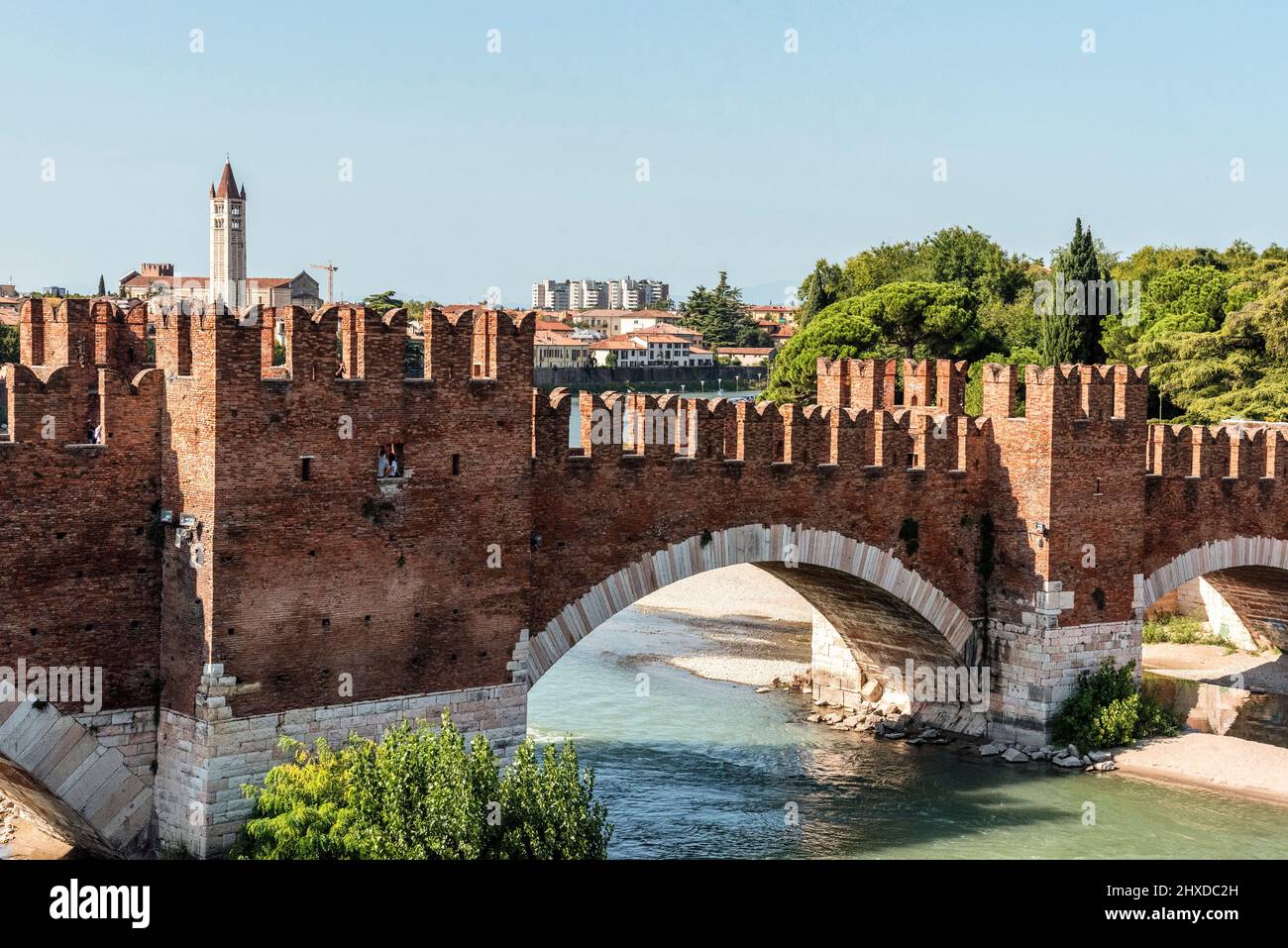 Medieval river crossing hi-res stock photography and images - Alamy