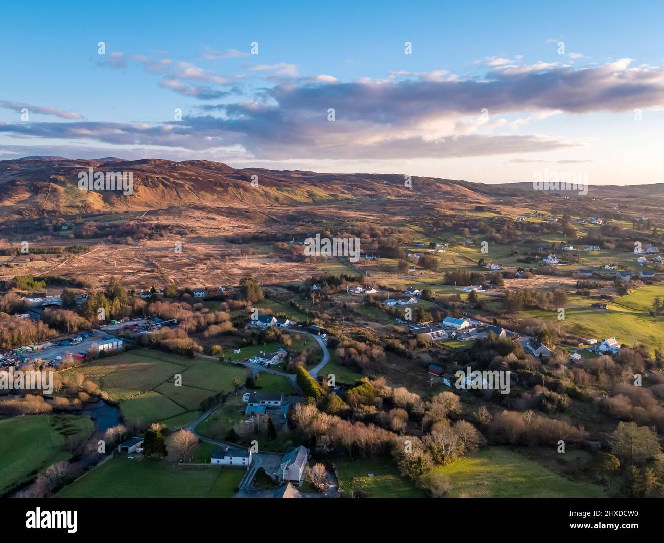 Donegal town aerial hi-res stock photography and images - Alamy