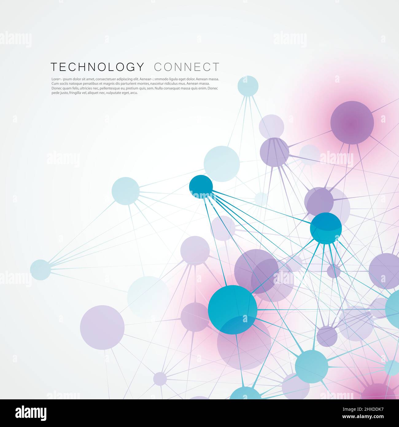 Line art connect dots or collection on white background. Vector ...