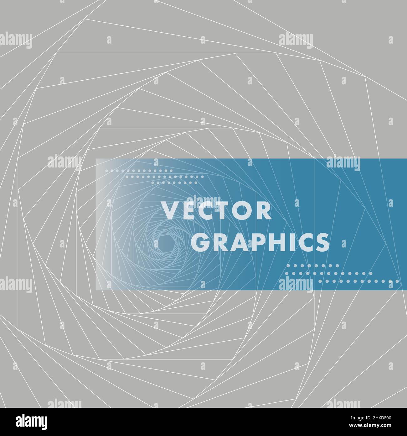Spiral design creative element. Vector graphic background Stock Vector ...