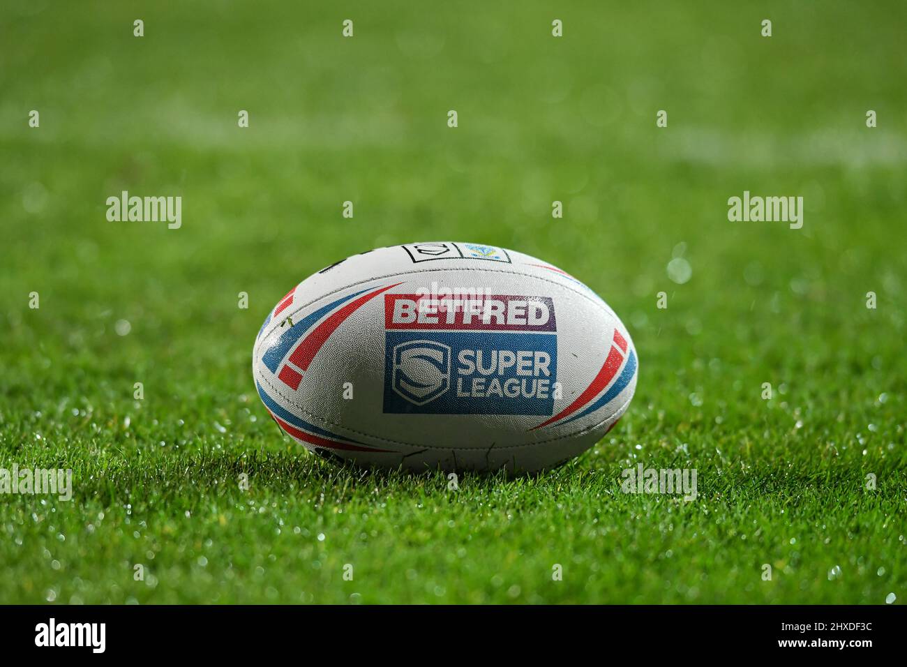 The Betfred Super League match ball Stock Photo - Alamy