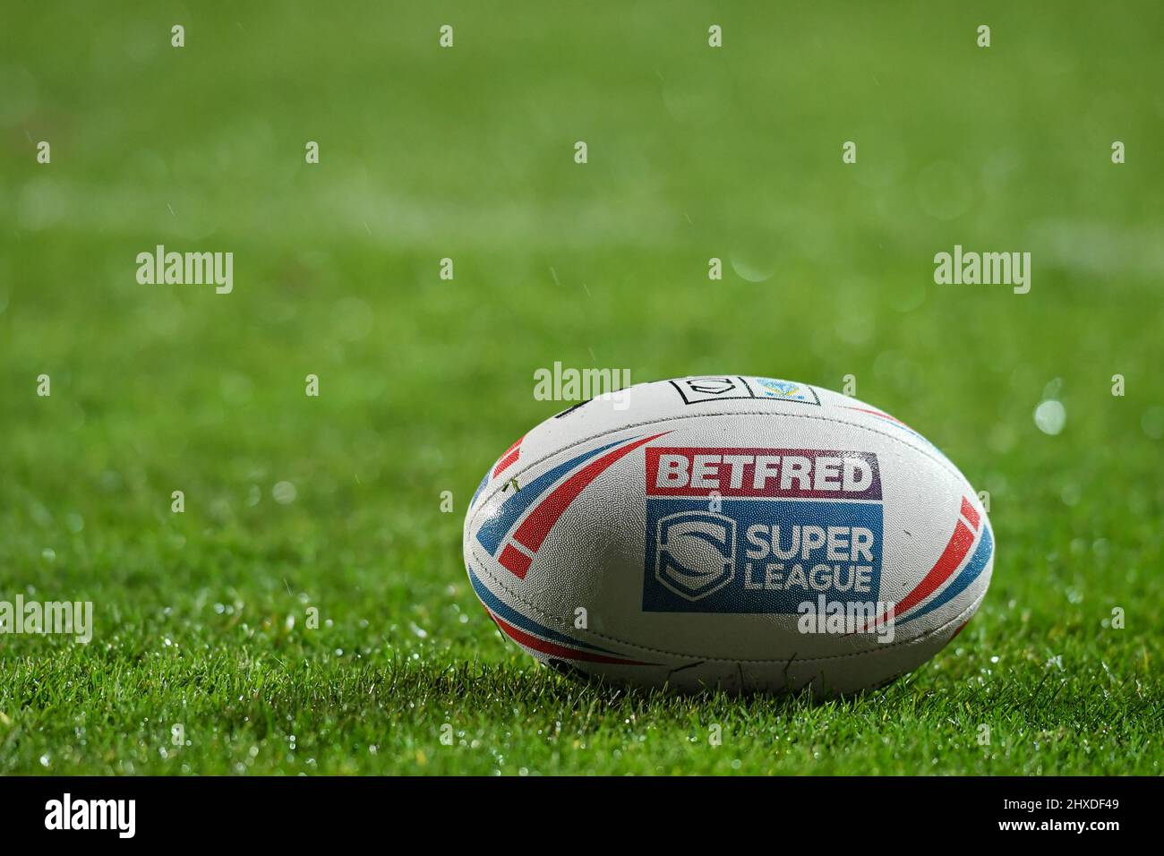 The Betfred Super League match ball Stock Photo - Alamy