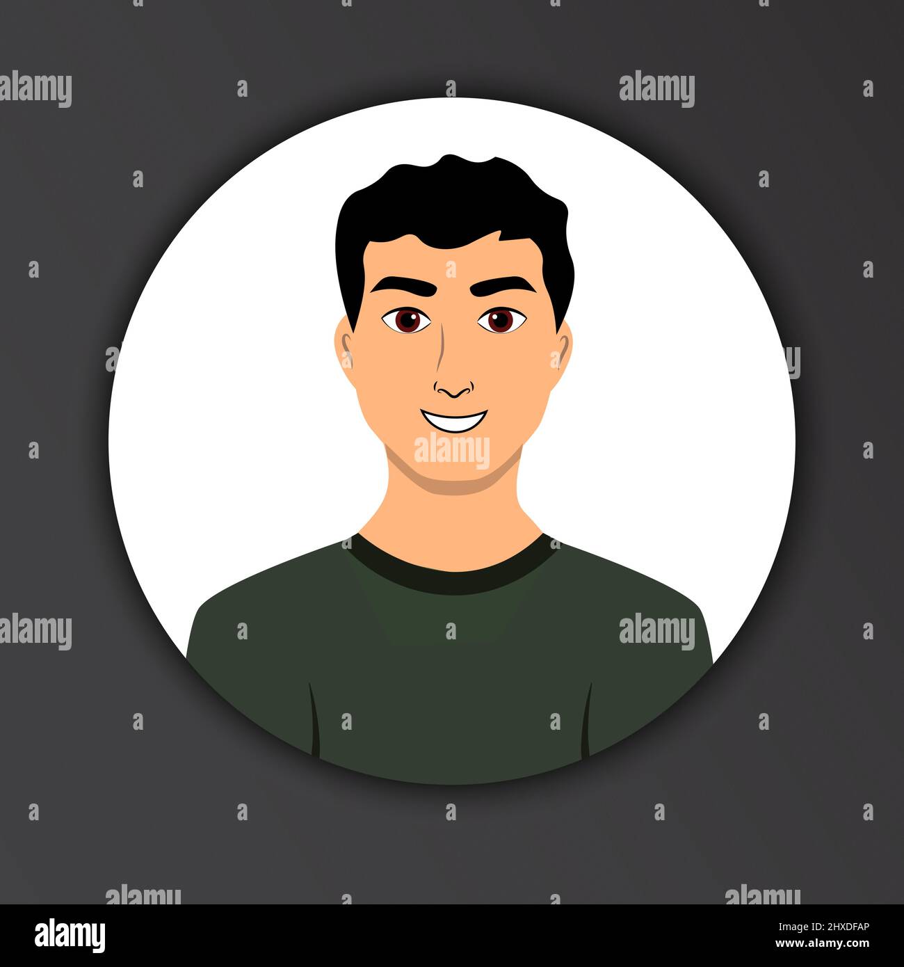 Professional Male Portrait, Businessman, male avatar, Human characters ...