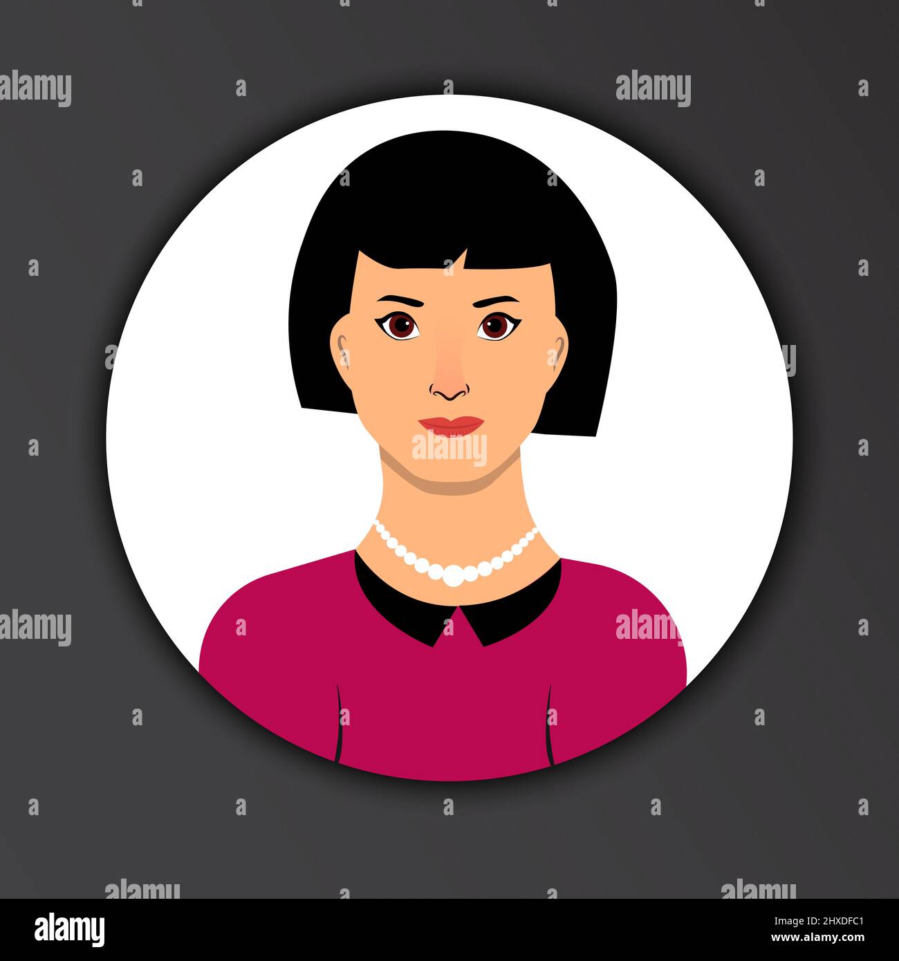 Professional Lady Portrait, Business woman, female avatar, Human ...