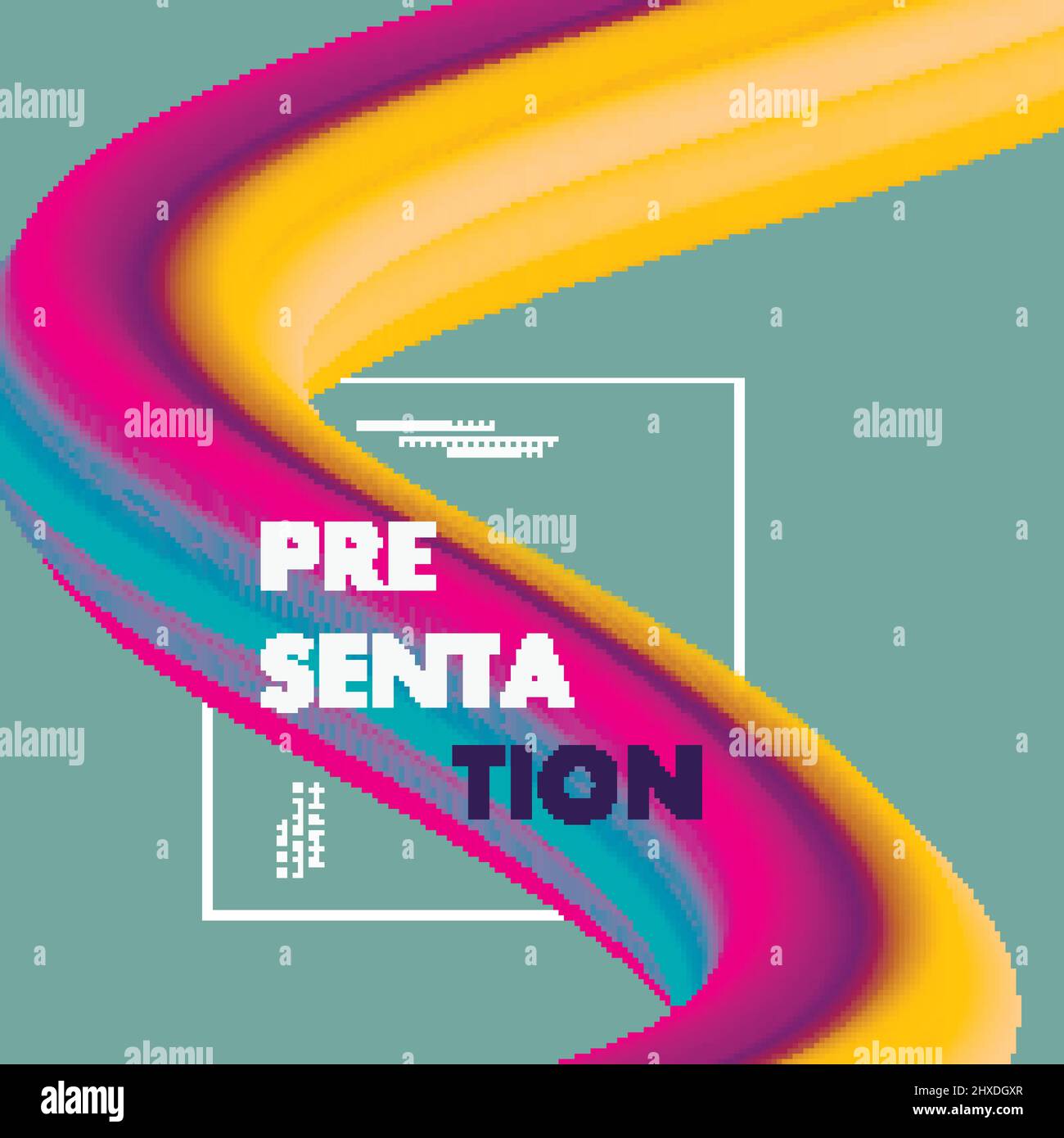 Creative design with flow shape and liquid wave vector illustration ...