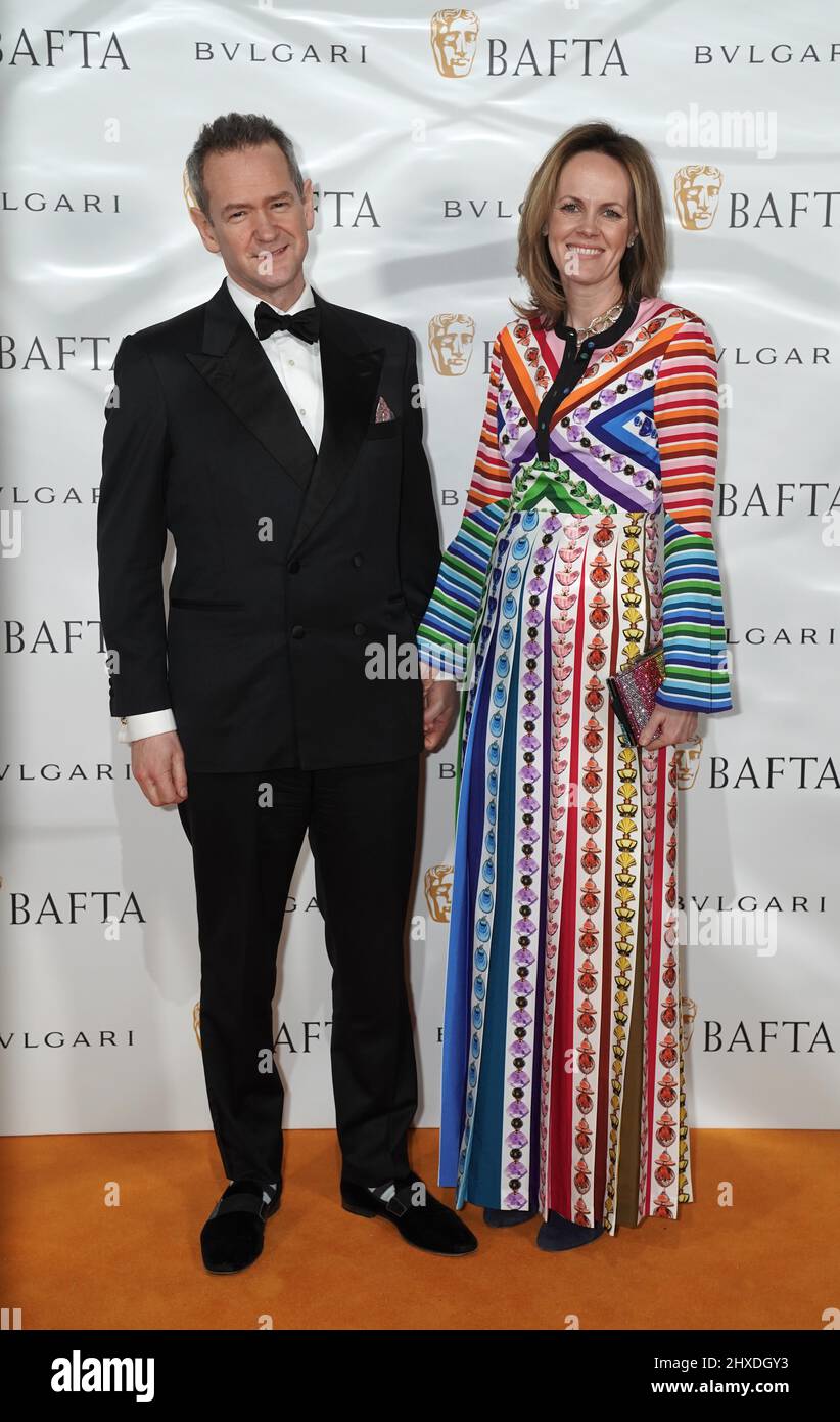 Alexander Armstrong and Hannah Bronwen arriving for the BAFTA ...