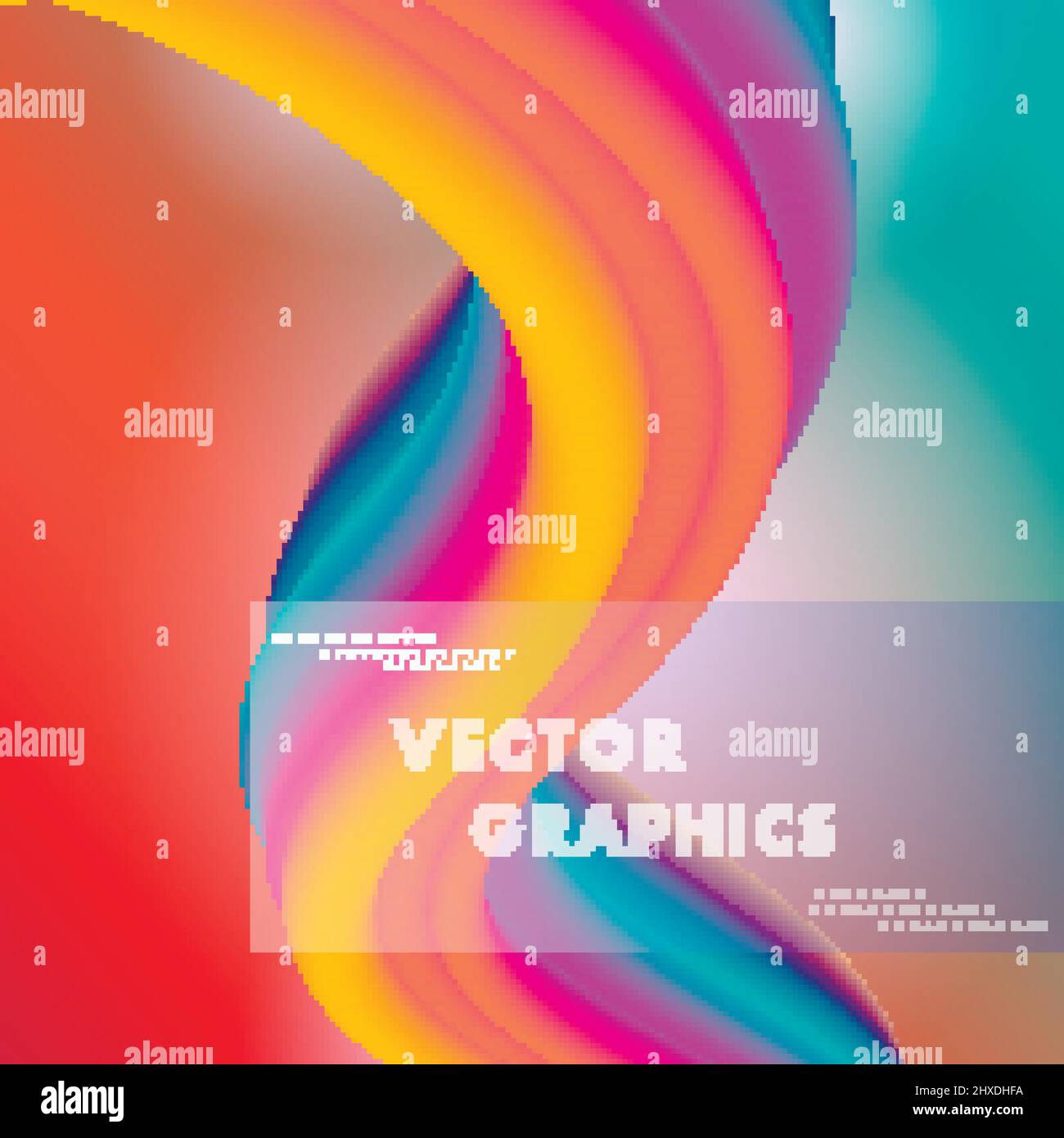 Creative design with flow shape and liquid wave vector illustration ...