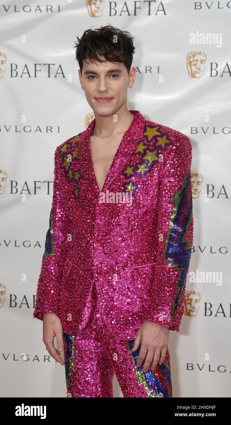 Max Harwood arriving for the BAFTA fundraising gala at the Londoner in ...