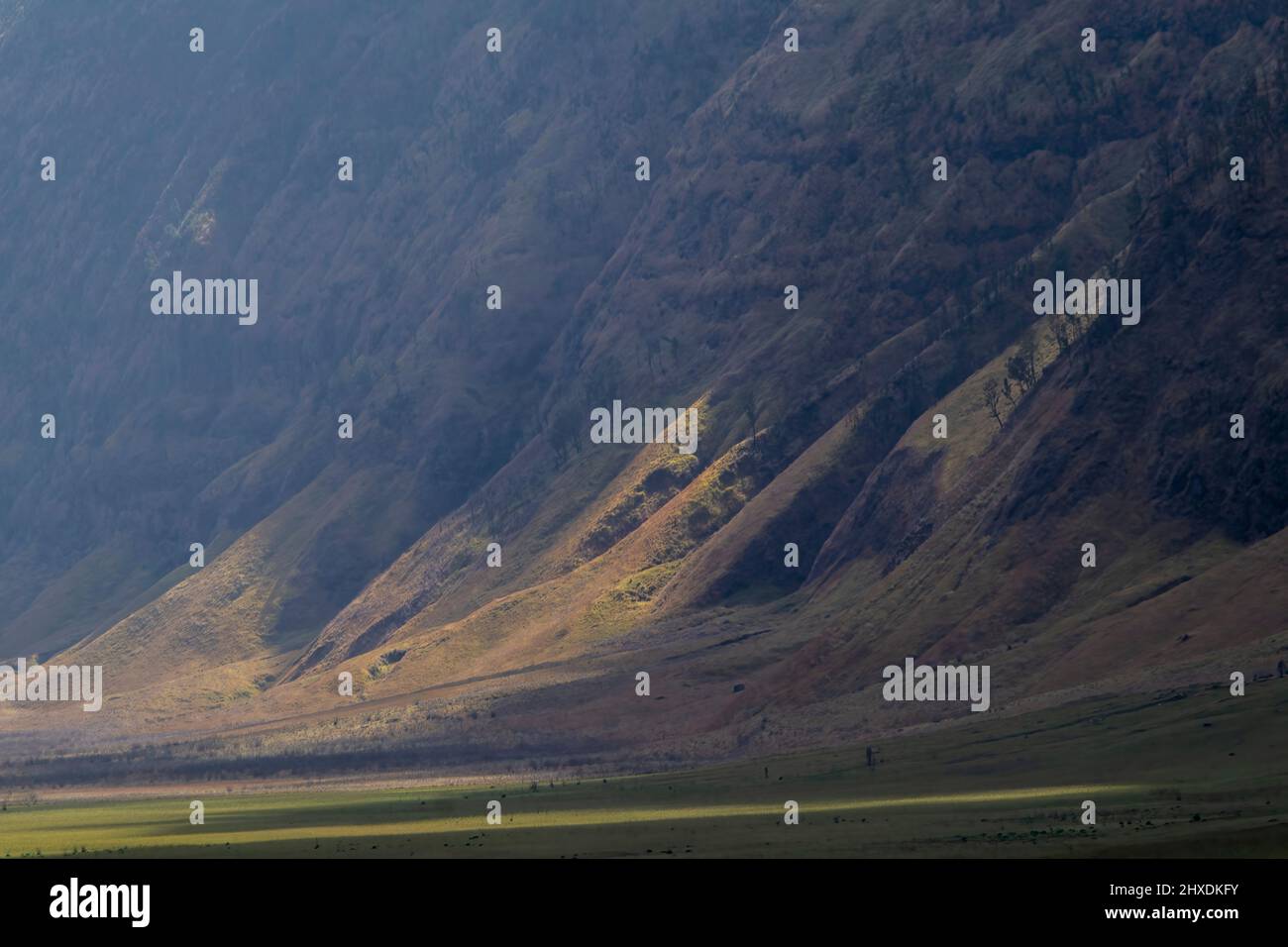 Mount Bromo caldera, Indonesia Stock Photo - Alamy