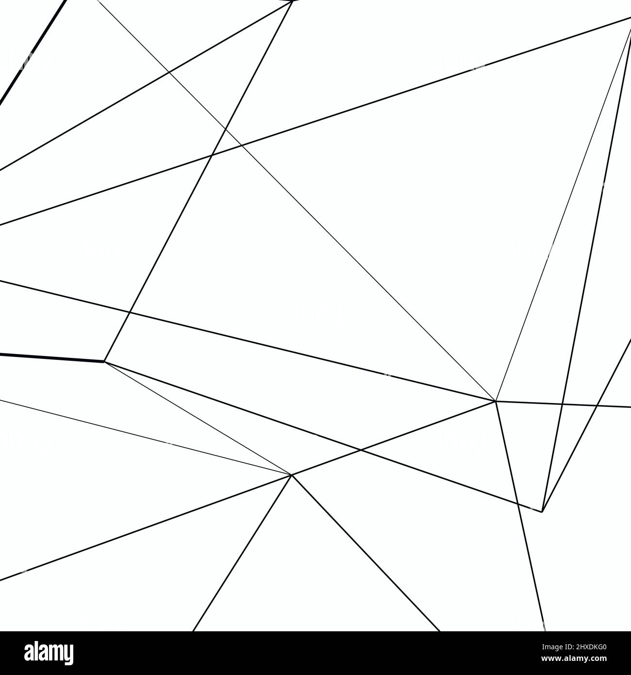 Abstract connecting and overlapping lines. Vector illustration Stock ...