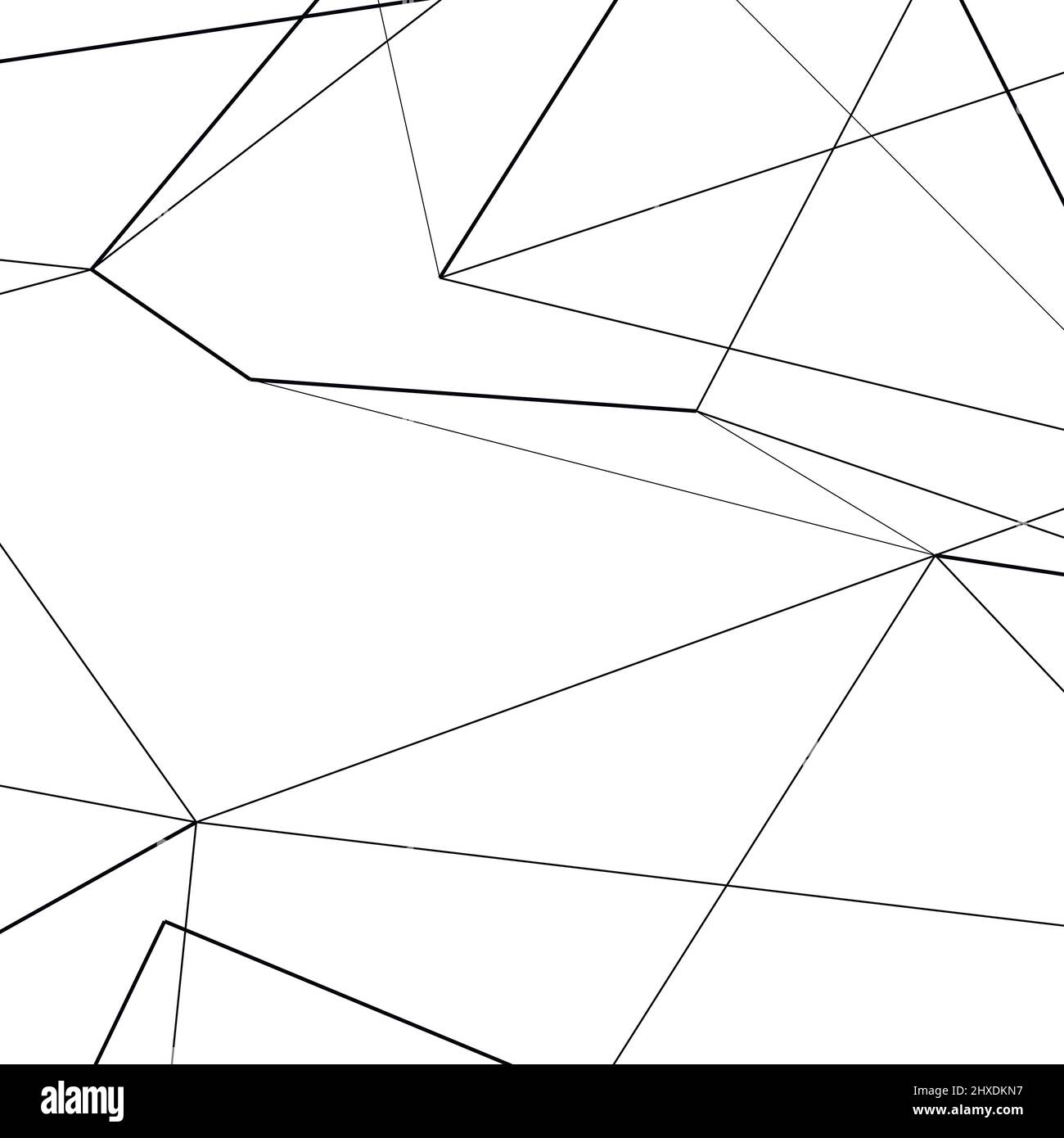 Connected abstract pattern with overlapping lines. Vector technology background Stock Vector ...