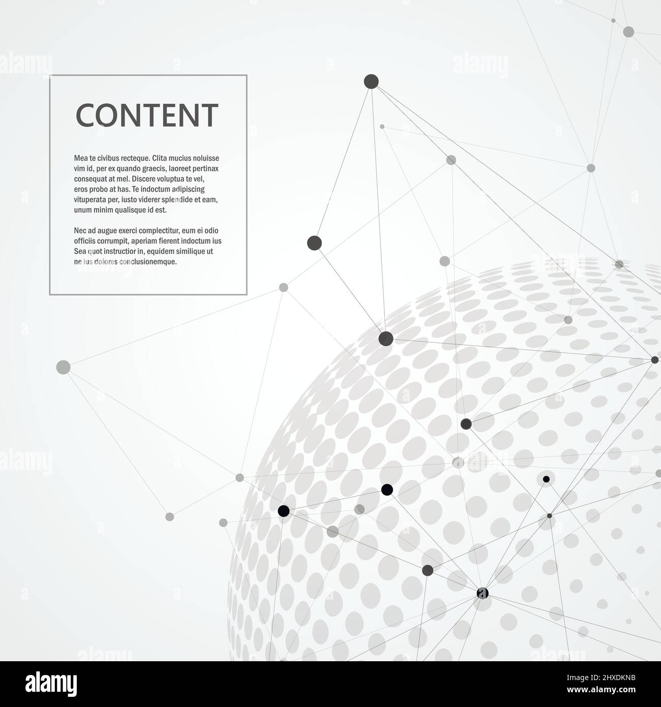 Vector world globe and connect concept design illustration Stock Vector ...