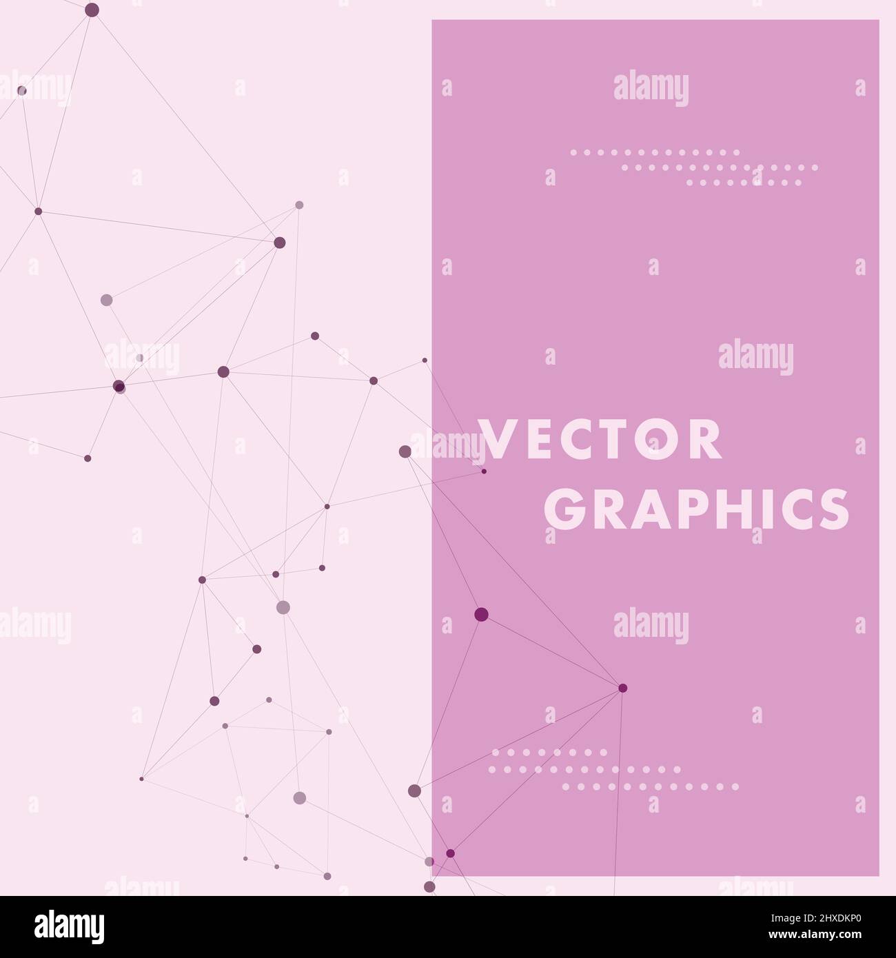Abstract Connection Structure And Vector Connect Science Background