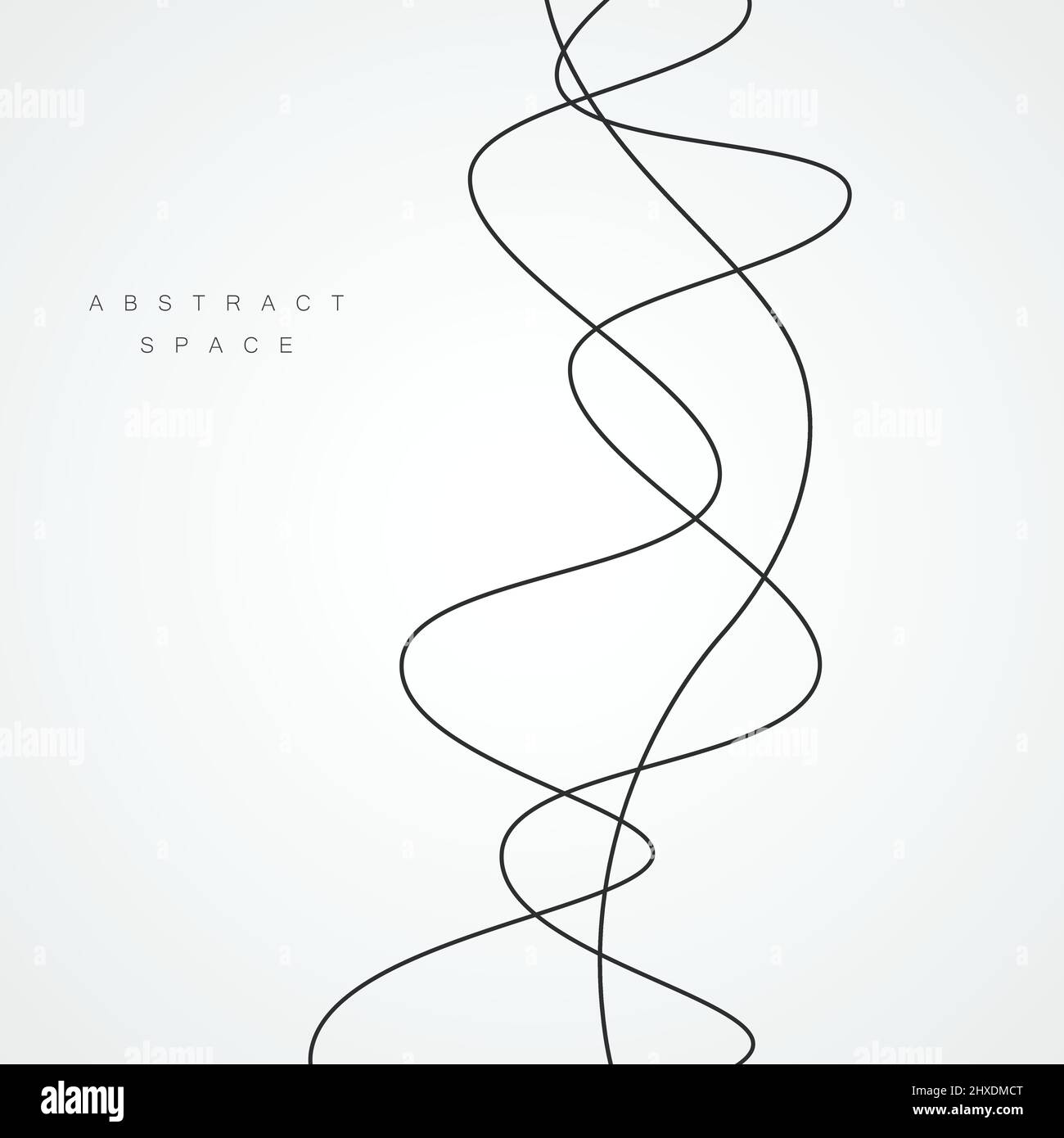 Lines connect on white background. Vector illustration Stock Vector ...